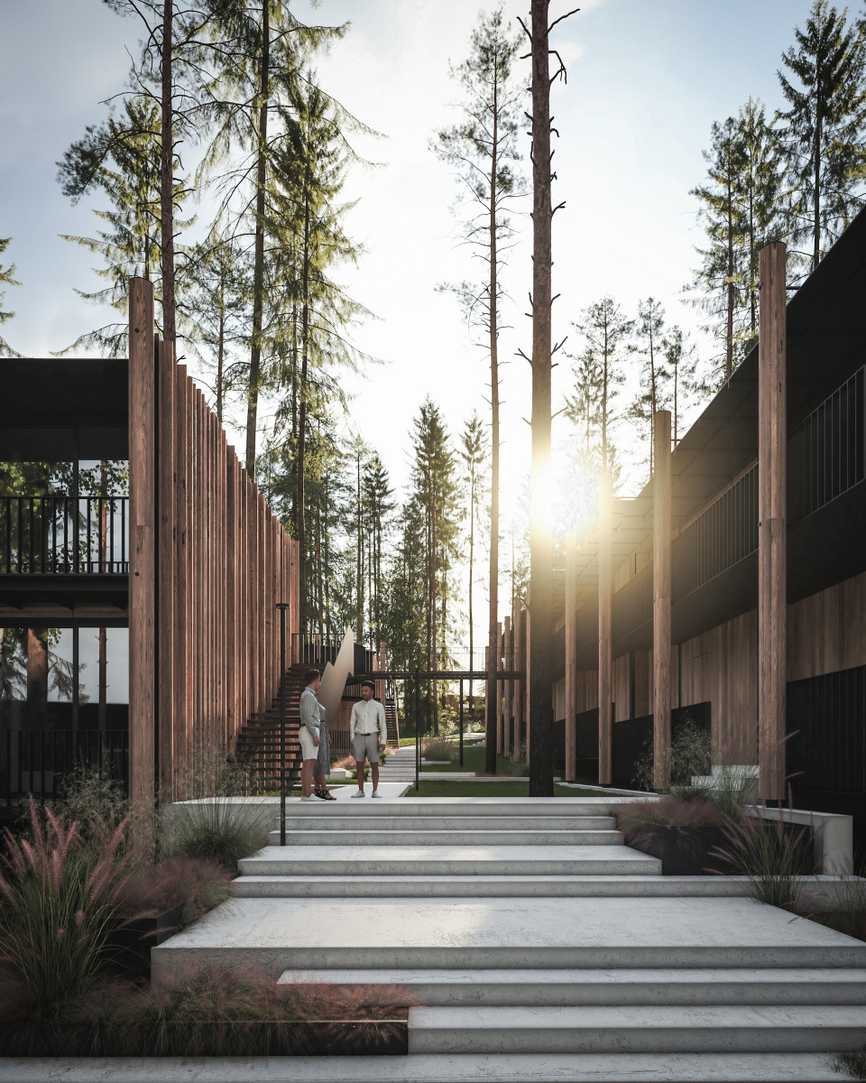 Architectural project NOISE OF SILENCE from «ZROBIM architects»