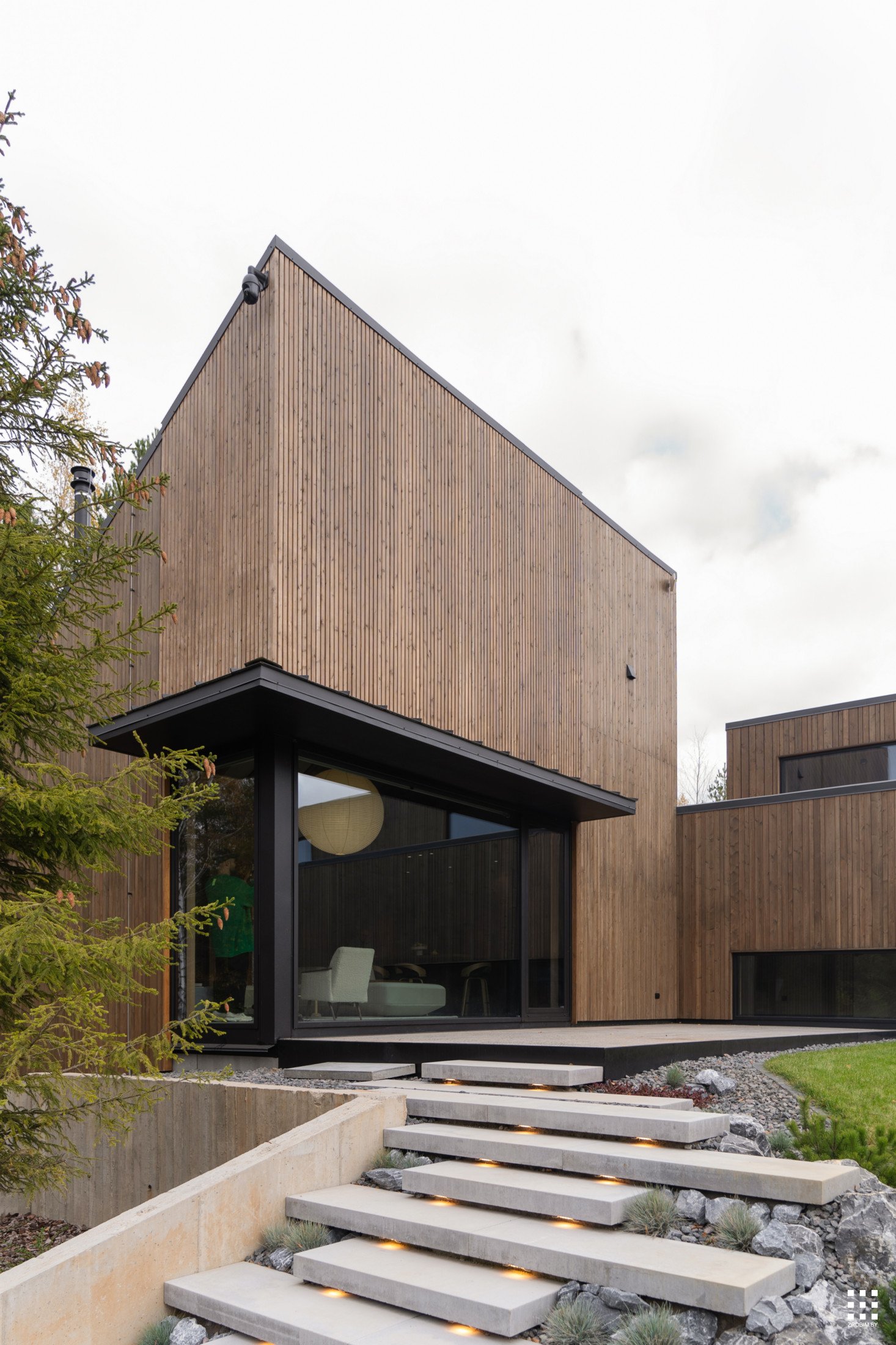 Architectural project SPLITTING HOUSE from «ZROBIM architects»