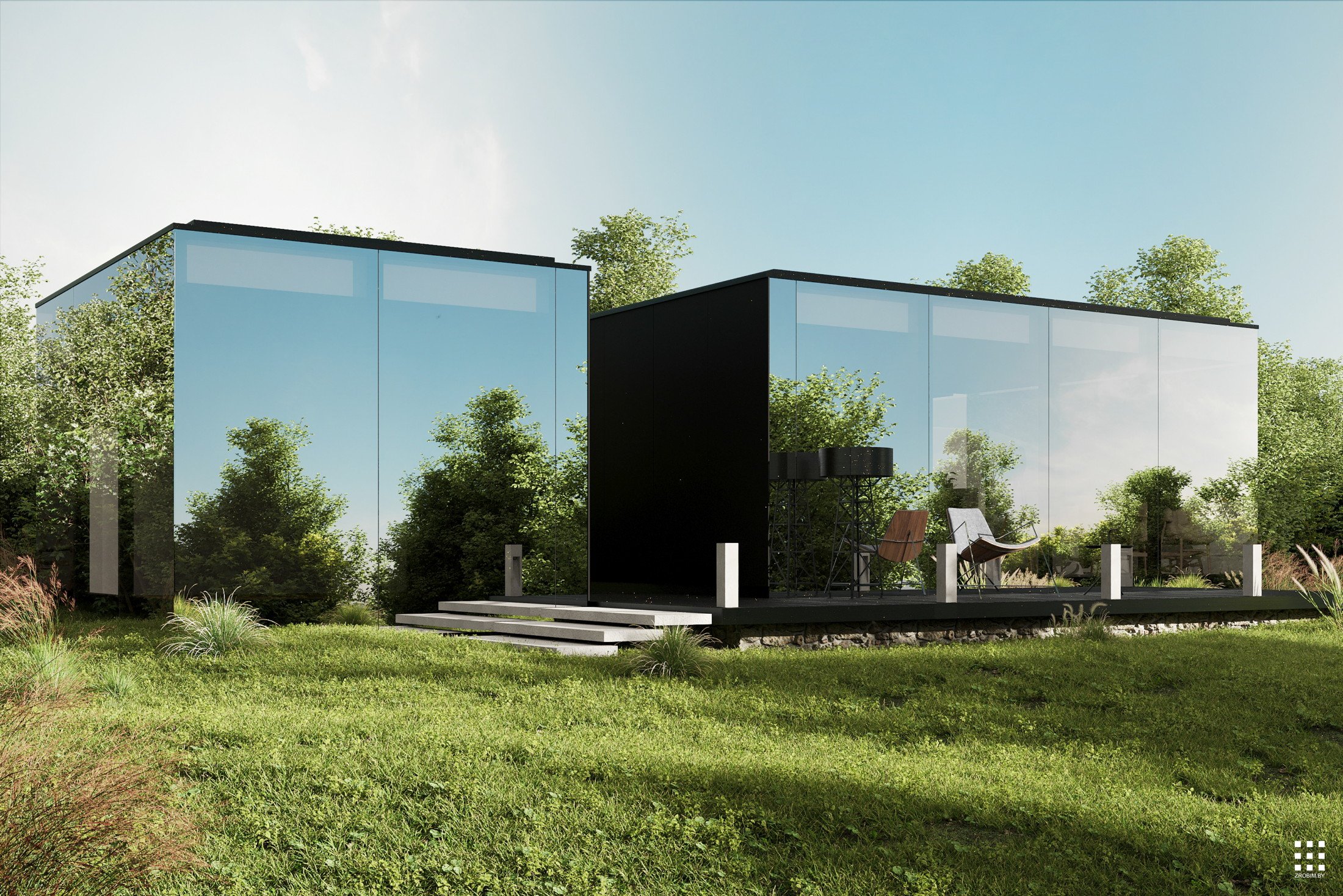 Architectural project THE CABIN from «ZROBIM architects»