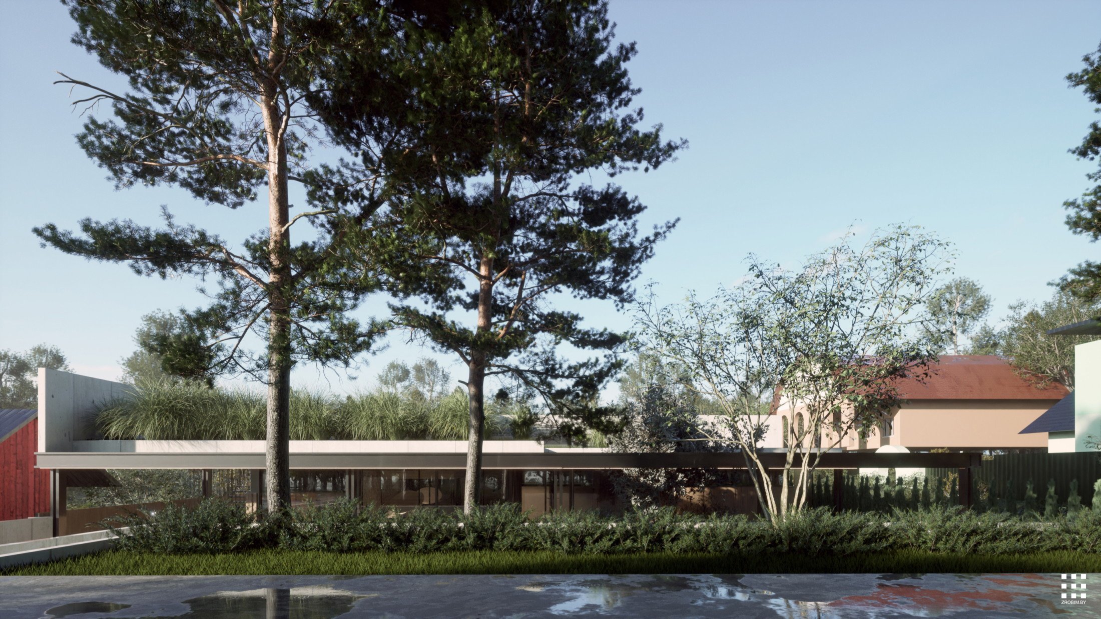 Architectural project PLANE HOUSE from «ZROBIM architects»