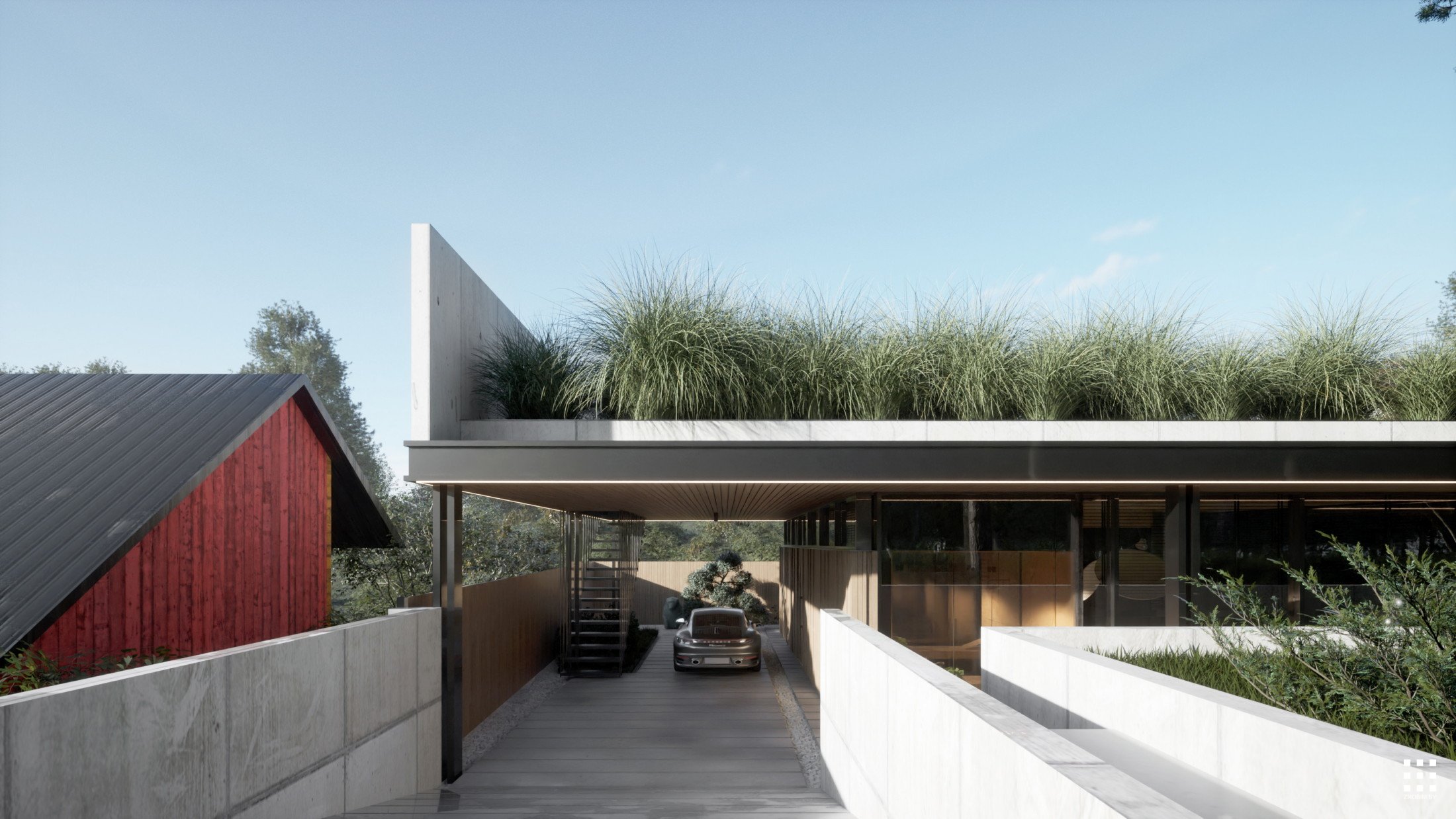 Architectural project PLANE HOUSE from «ZROBIM architects»