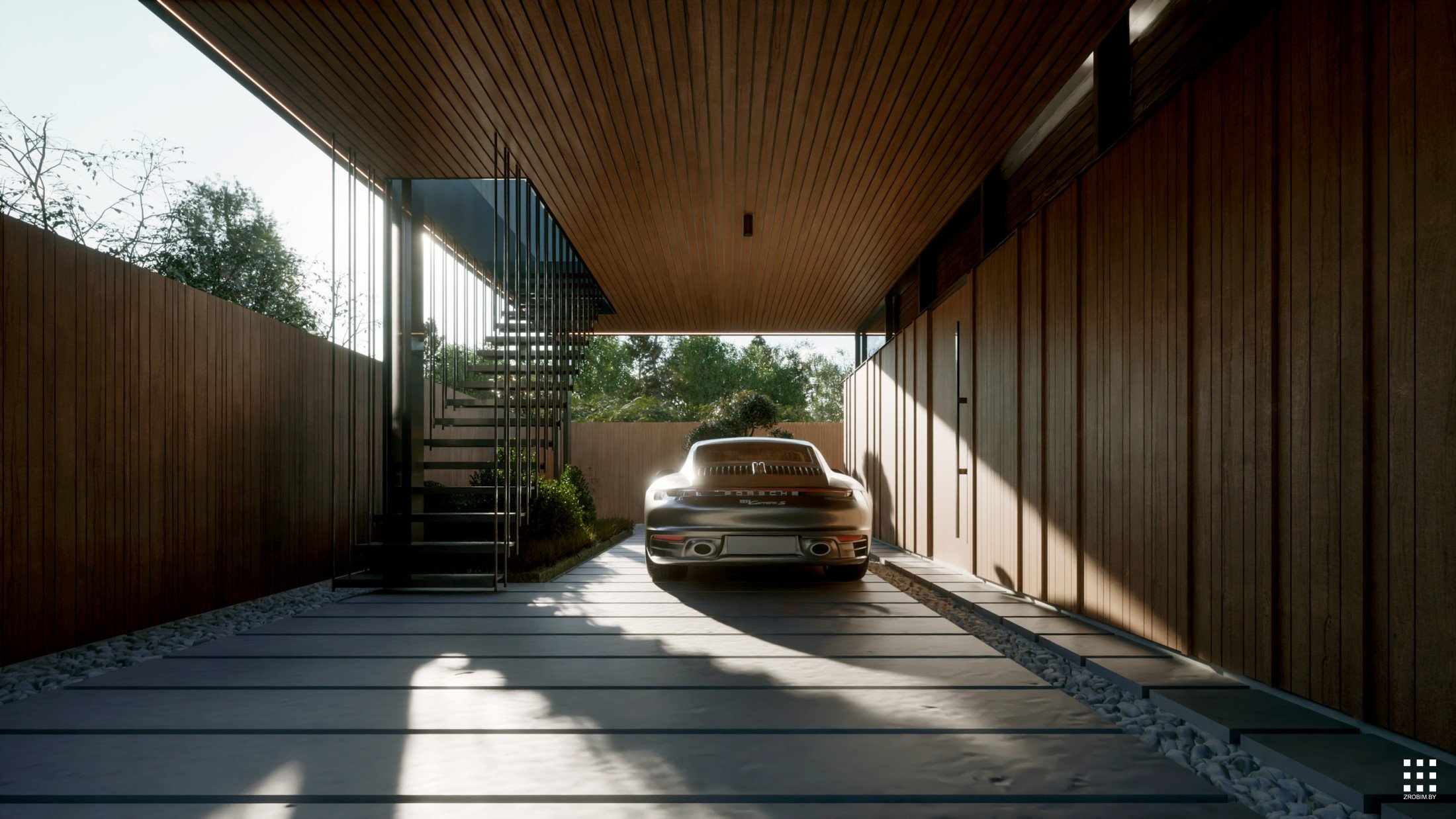 Architectural project PLANE HOUSE from «ZROBIM architects»