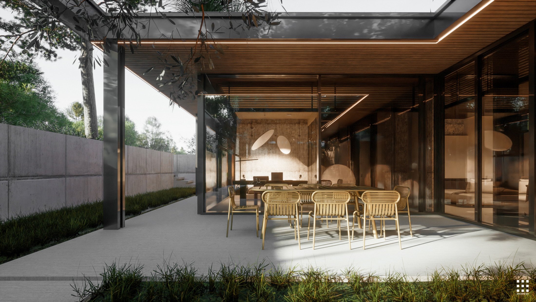 Architectural project PLANE HOUSE from «ZROBIM architects»