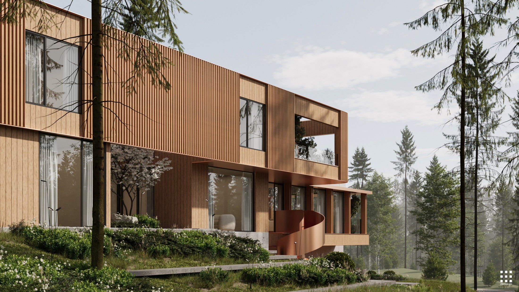 Residence design NORTH VANCOUVER HOUSE from «ZROBIM architects»