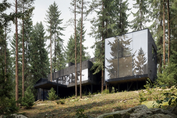 Architectural project FOREST GRID from «ZROBIM architects»