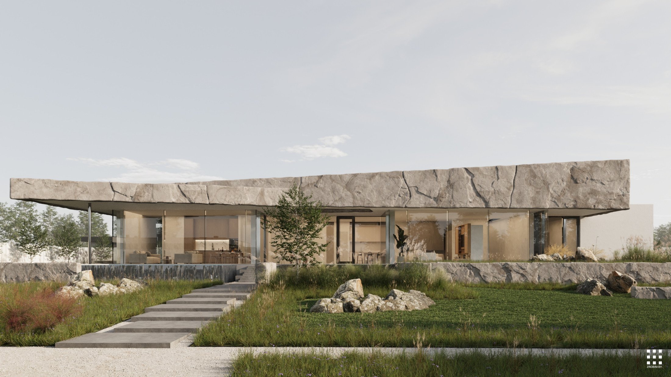 Architectural project ROCKY HOUSE from «ZROBIM architects»