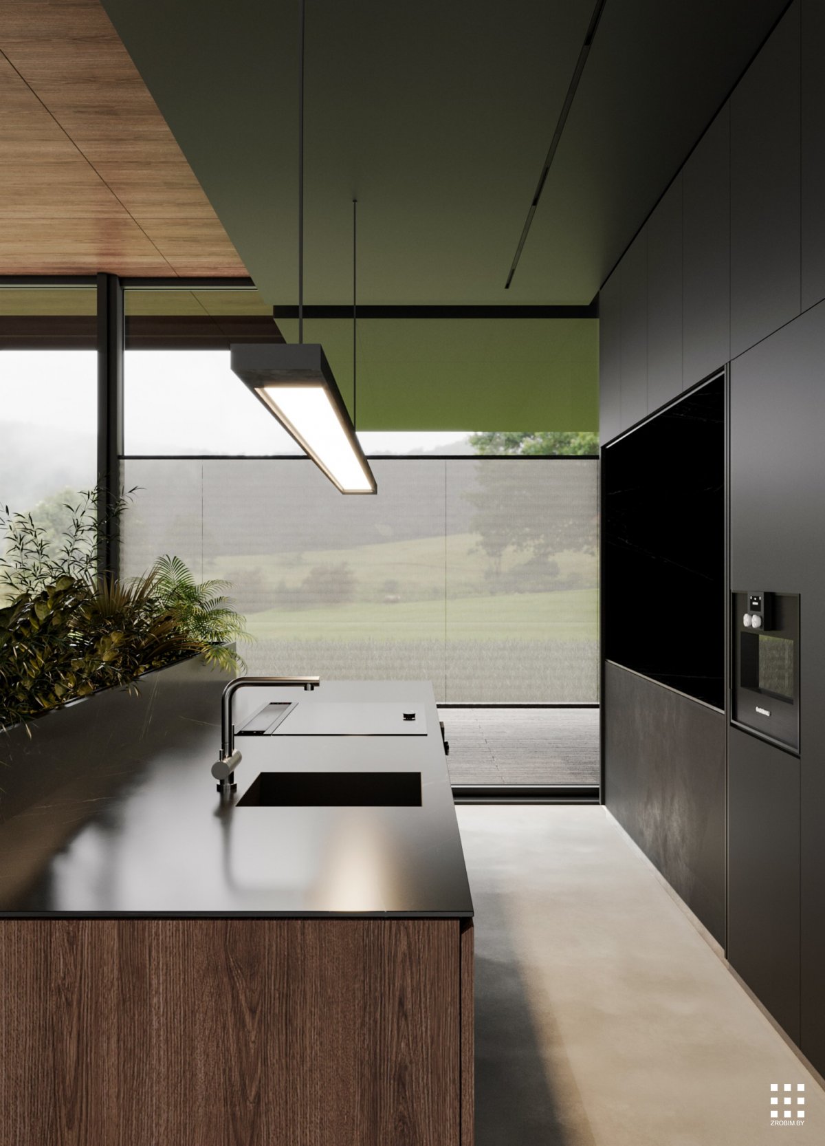 Private house 1B HOUSE INTERIOR from «ZROBIM architects»