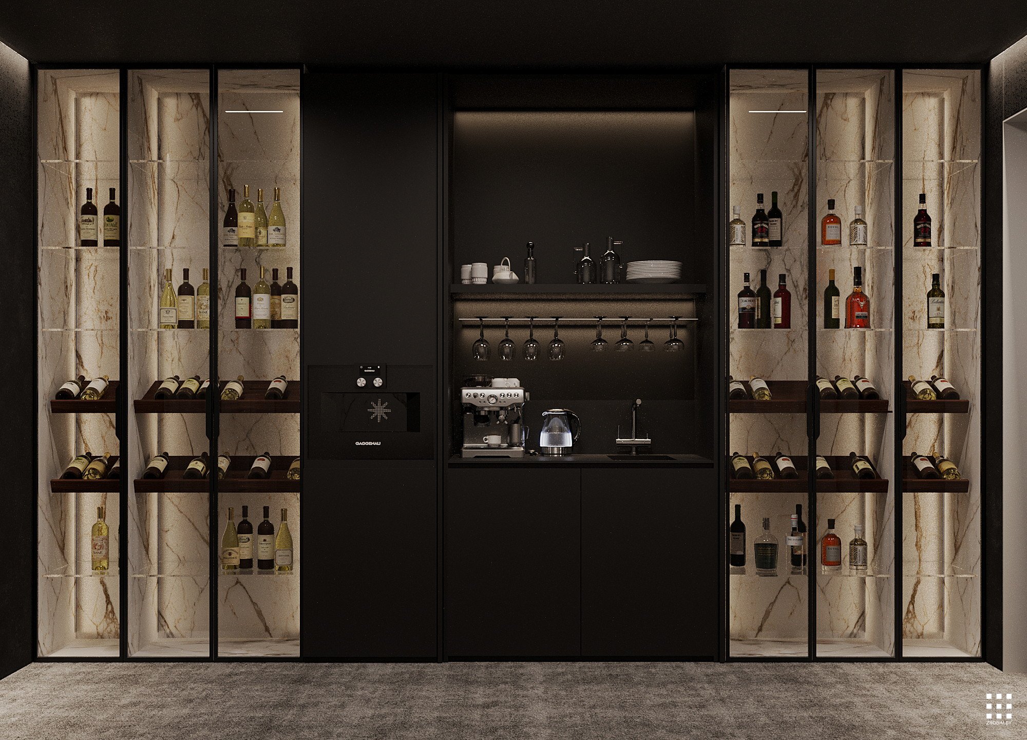 Private house 1B HOUSE INTERIOR from «ZROBIM architects»