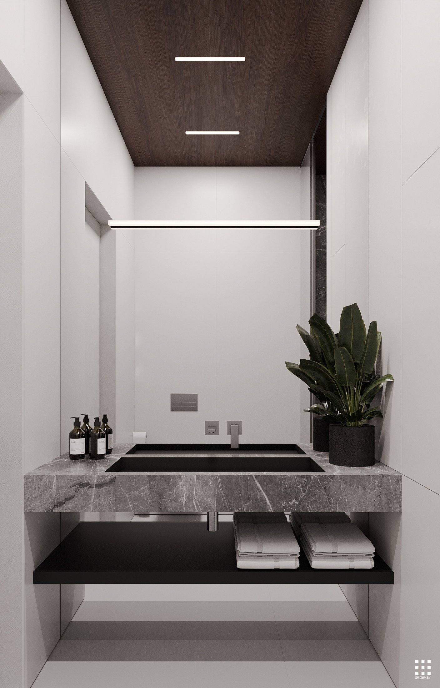 Private house 1B HOUSE INTERIOR from «ZROBIM architects»