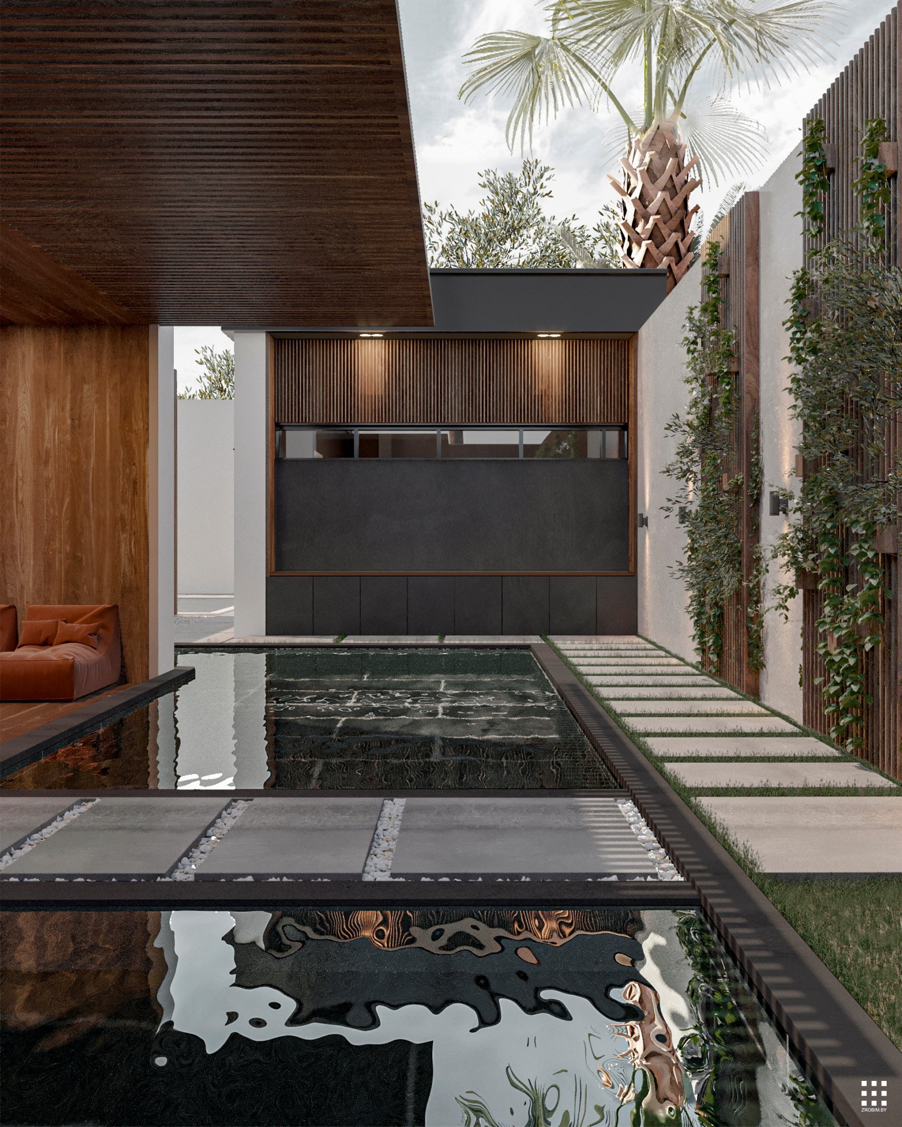 Architectural project QATAR VILLA from «ZROBIM architects»