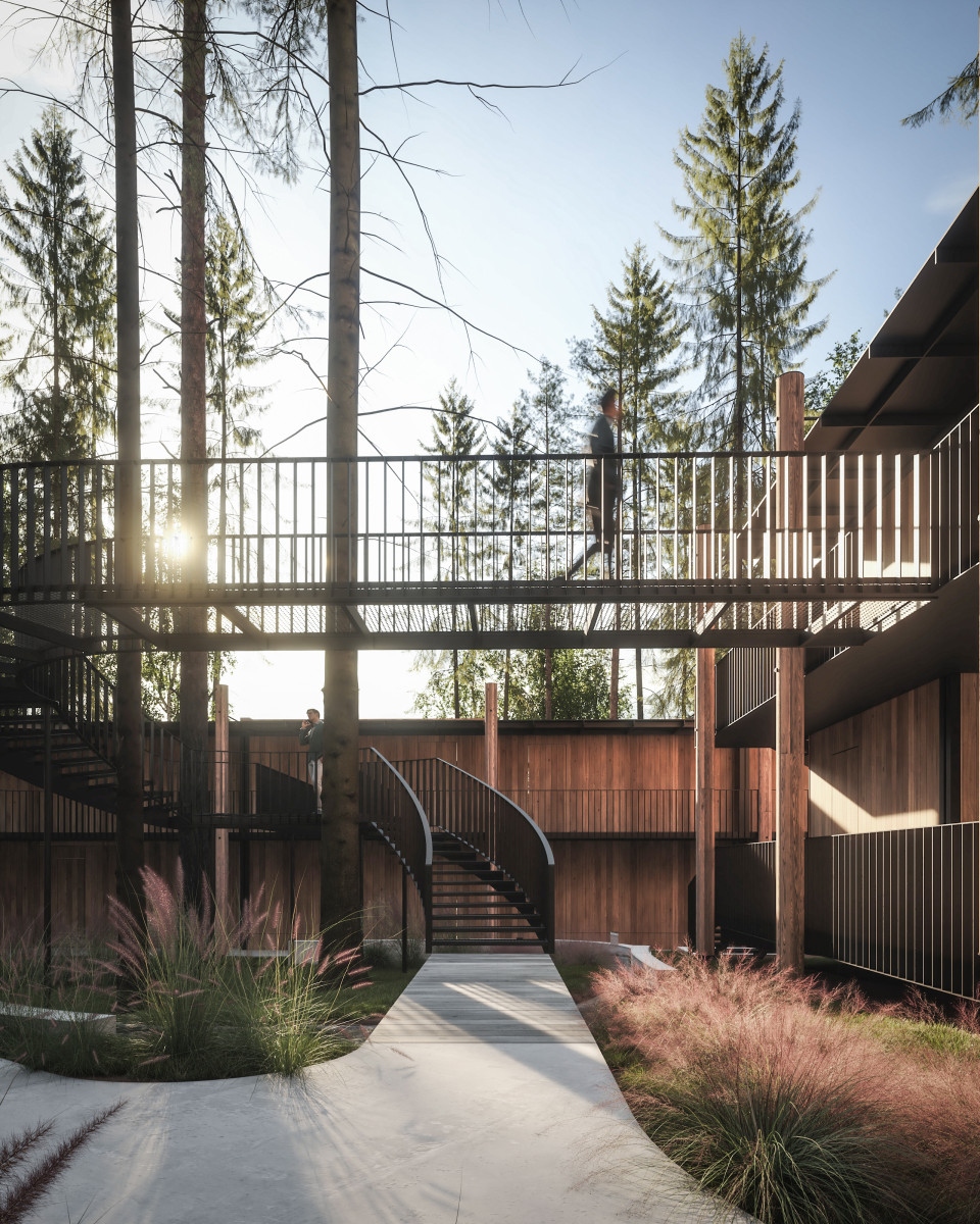 Architectural project NOISE OF SILENCE from «ZROBIM architects»