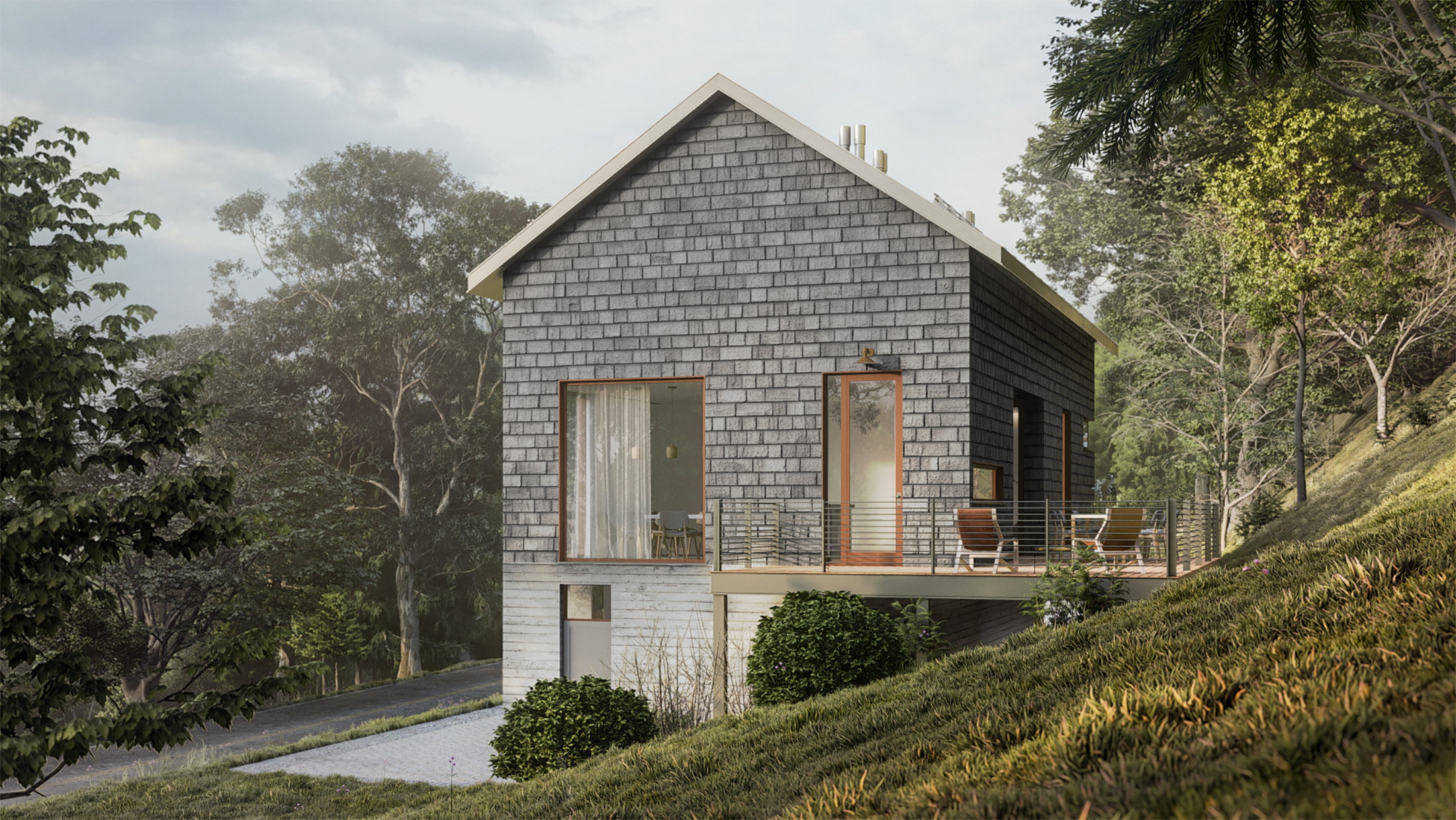 Architectural project Pennsylvania house from «ZROBIM architects»